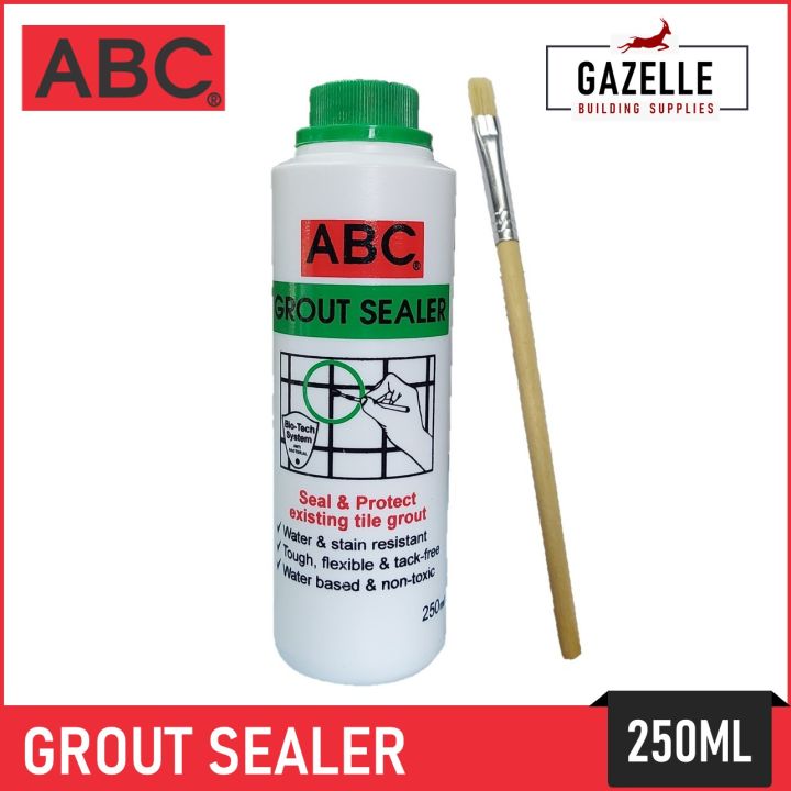 ABC Grout Sealer Water & Stain Resistance Water Based Non-Toxic - 250ml ...