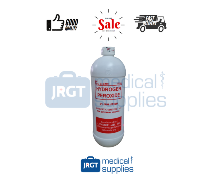 J. Chemie Hydrogen Peroxide Antiseptic | First Aid Disinfectant | JRGT ...