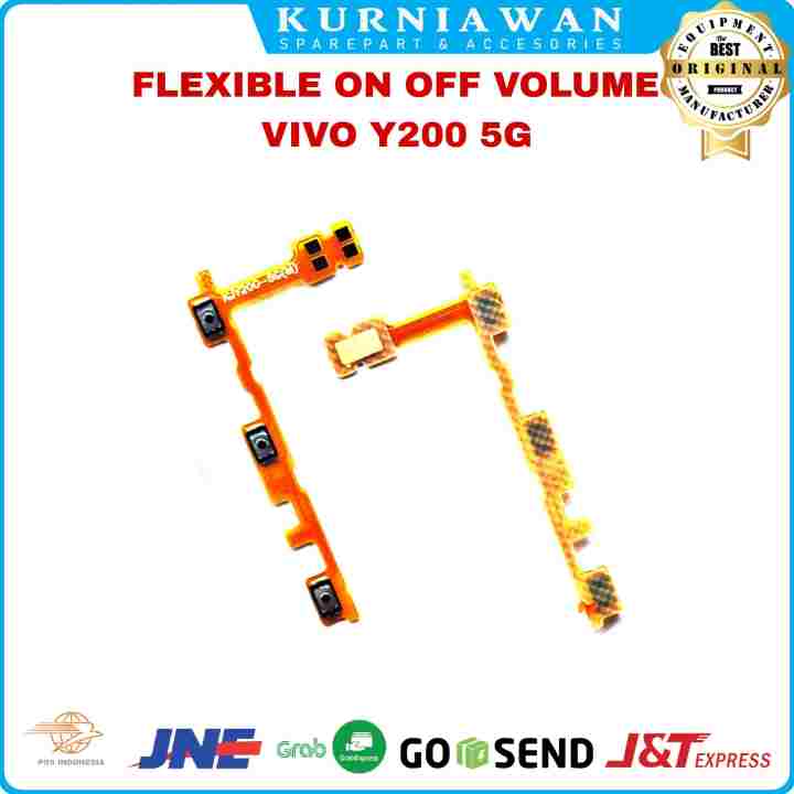 Flexible On Off Vivo Y200 5g Tombol Volume Fleksibel Power | Lazada Indonesia