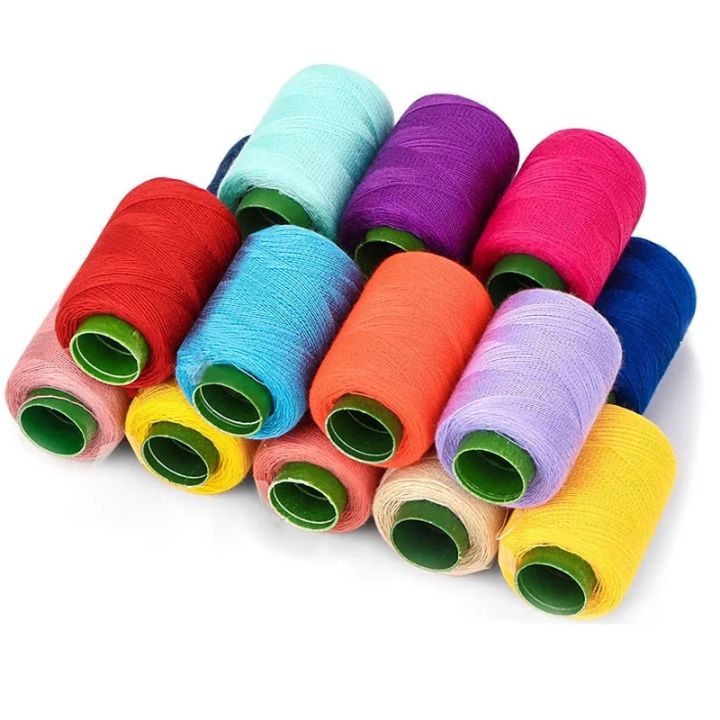Single roll of 300m household sewing machine thread, small roll of 302 ...