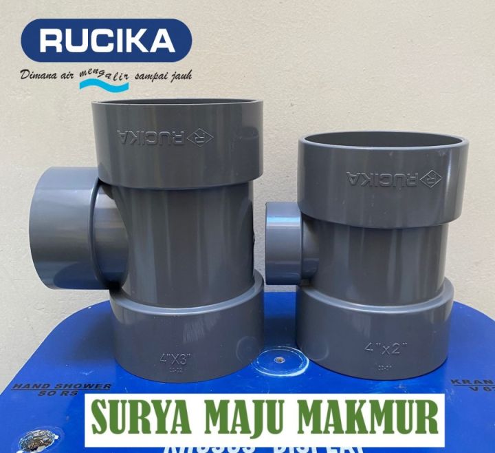 REDUCING TEE RUCIKA 4" 4 X 2" 4 X 3" VERLOP TEE RUCIKA DV REDUCER ...