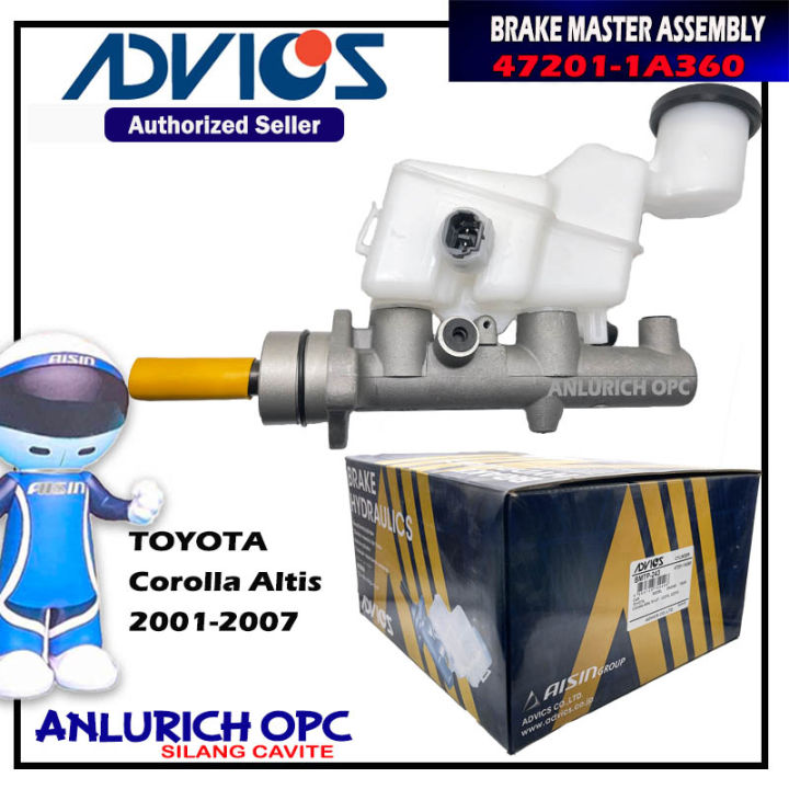 ADVICS Brake Master Assembly Toyota Corolla Altis 2001-2007 BMTP-243 / ...