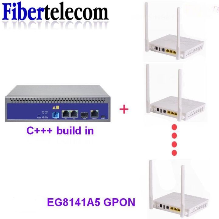 1:128 OLT GPON Compatibile GPON ONU SNMP 1 PORT FTTH Mini Telnet CLI WEB manage function Single ...