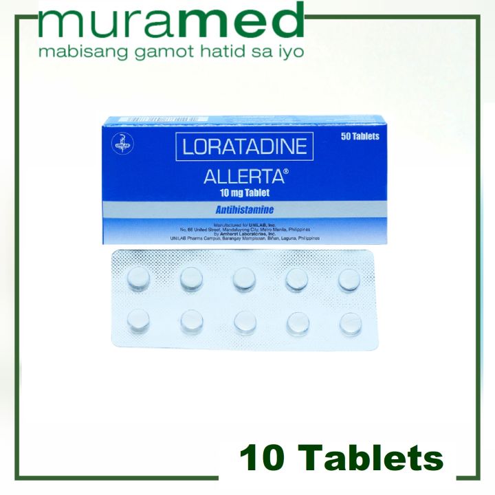 Allerta Loratadine Tablet 10 mg 10's | Lazada PH