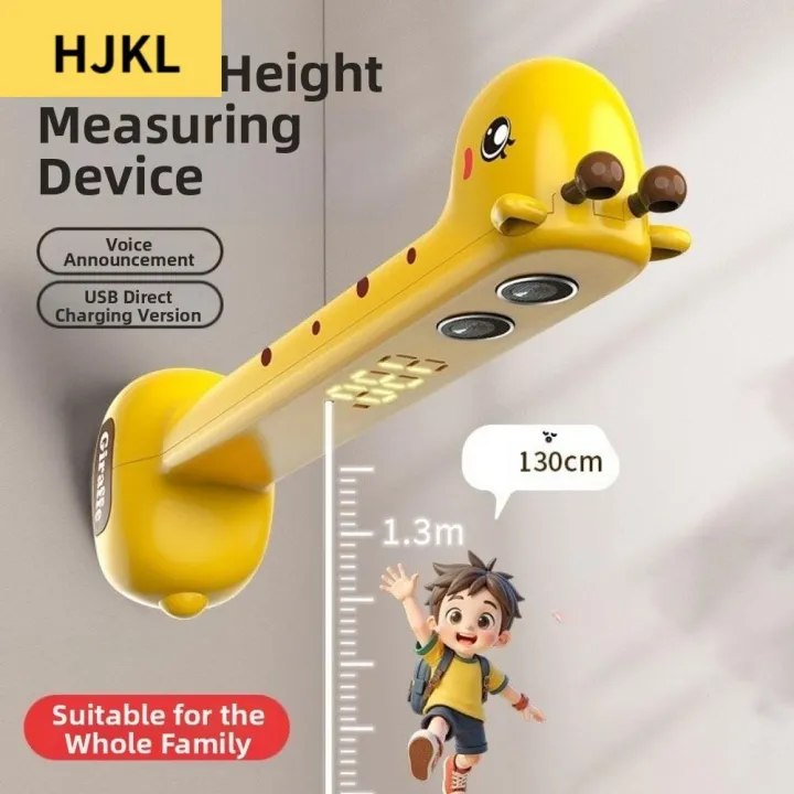 HJKL ฉลาด บันทึกการวัดส่วนสูง แบบพกพา ความแม่นยำสูง เครื่องวัดความสูงอ ...