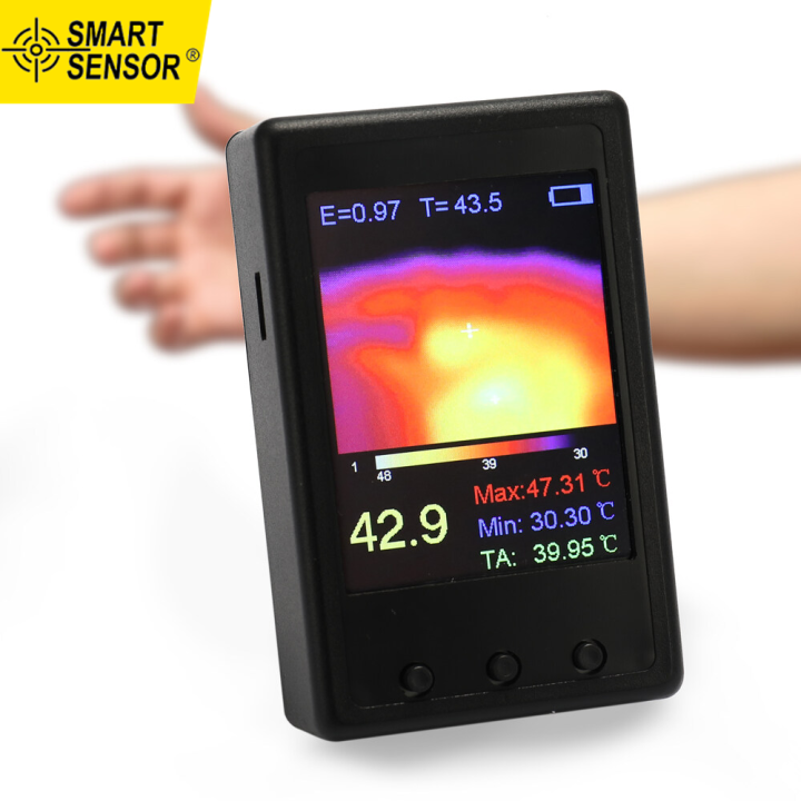 Smart Sensor 2.4 Inch Display Screen Portable Handheld Thermograph ...