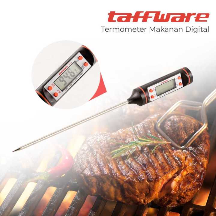 Termometer Digital Makanan / Termometer Pengukur suhu / Taffware ...