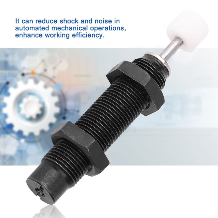 Shock Buffer M12 x 10mm Stroke Oil Pressure Absorber for Pneumatic Air ...