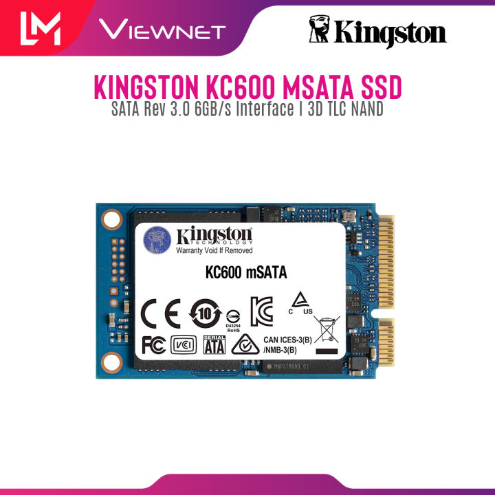 Kingston KC600 MSATA Solid State Drives SSD (KC600MSATA) | Lazada