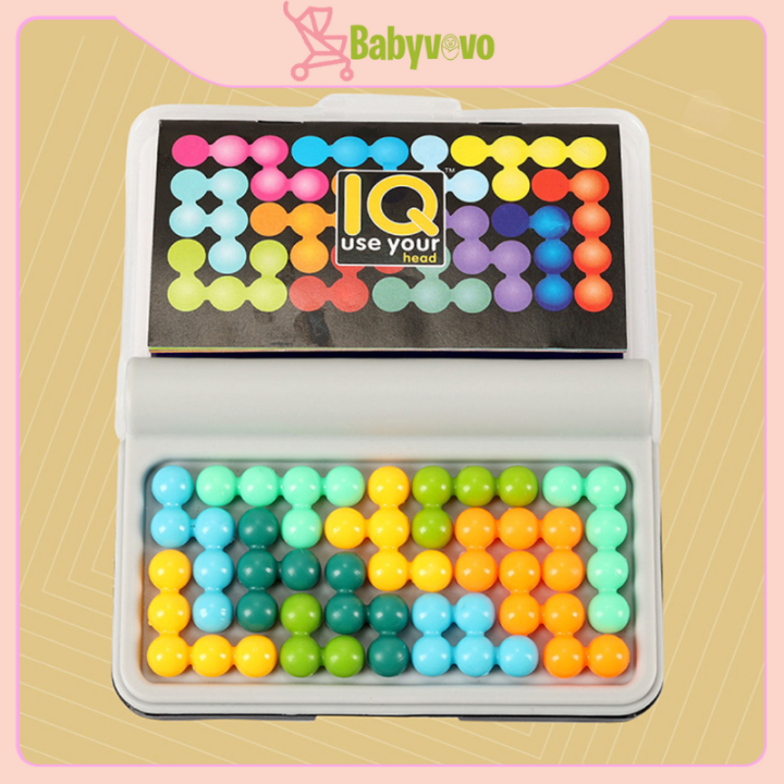 Smart iQ Game Puzzle Classic Puzzle Pyramid Plate Pearl Logical Mind ...