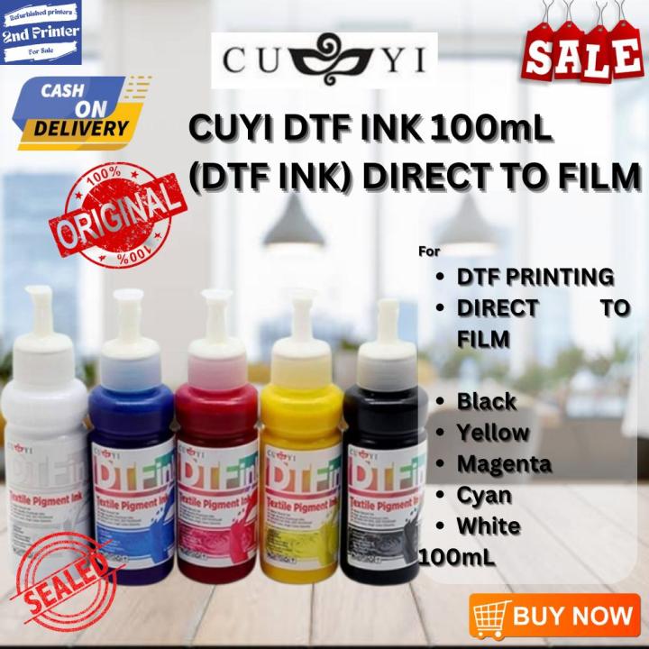 CUYI DTF Pigment Ink 100ML Direct to Film INK (2nd Printer) | Lazada PH