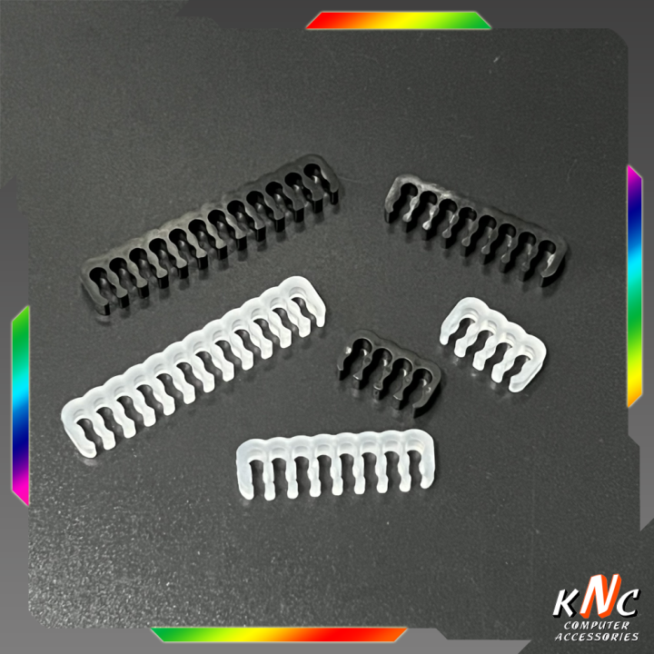 Lược Nẹp Giữ Cố Định Cho Dây Nguồn Nối Dài Bọc Dù 24pin 8pin 16pin Màu ...