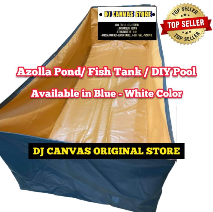 6ft x 8ft x 1ft MARUYAMA TRAPOND AZOLLA POND FISH TANK DIY POOL ...