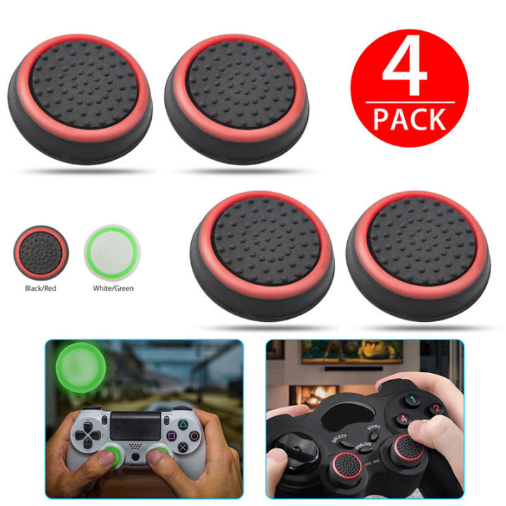 Colorful Heart 4PCS Controller Game Accessories Thumb Stick Grip ...