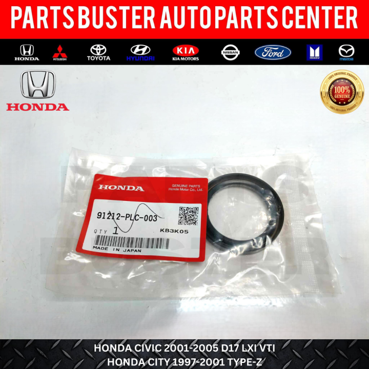 Genuine FRONT CRANKSHAFT OIL SEAL for HONDA CIVIC 01-05 D17 LXI VTI ...