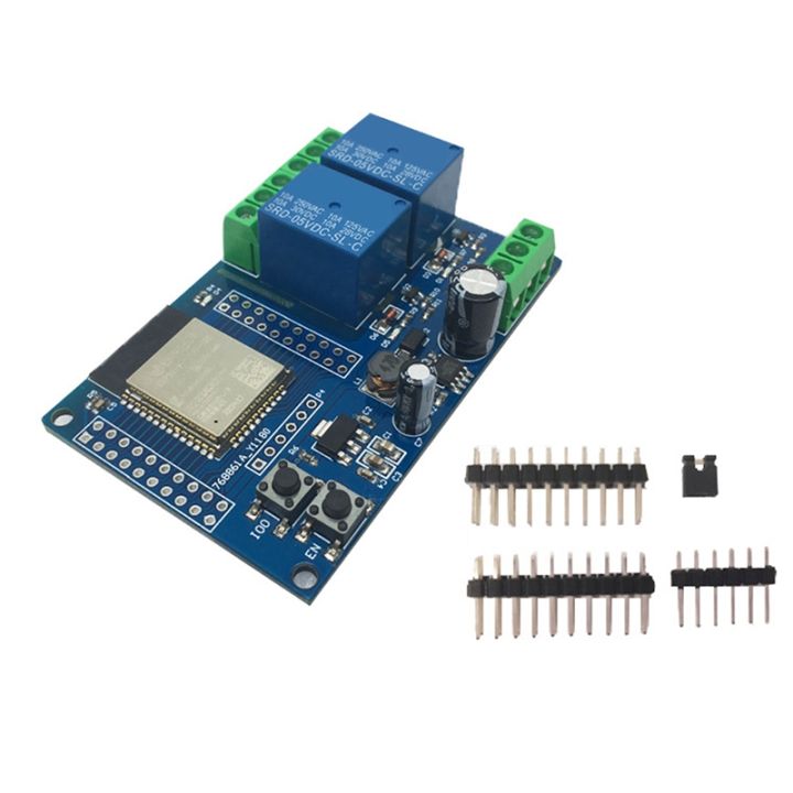 (BVPD) ESP32 Development Board DC5-60V Power Supply Wifi Relay Module ...