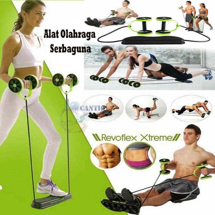 Alat Fitness Portable Revoflex Xtreme LENGKAP 44 FUNGSI Alat Fitness ...