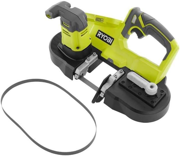 Ryobi 18-Volt ONE Cordless 2.5 in. Portable Band Saw (Tool Only) P590 ...