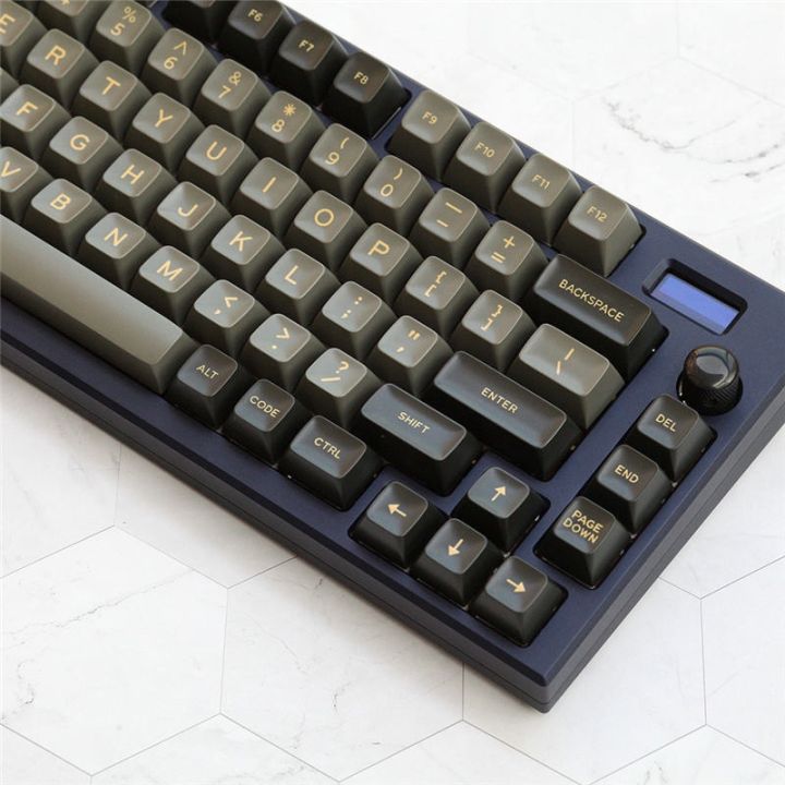 COD Shimmer Black 172 Keys ABS Doubleshot SA Profile Keycaps Set for ...