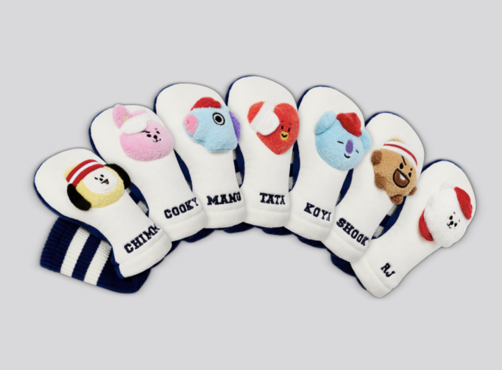 BT21 Hybrid cover knit ที่ครอบหัวไม้กอล์ฟ Hybrid | Lazada.co.th