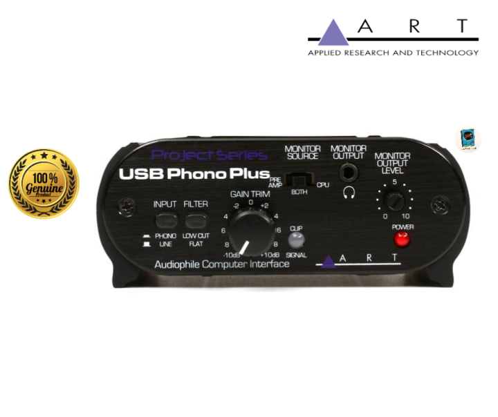 ART USB Phono Plus Phono Preamp with USB (For Turntable) | Lazada