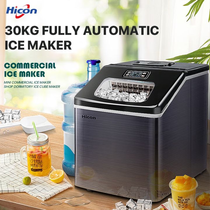 Hicon Commercial Ice Maker Machine Intelligent Touch Timing Function ...