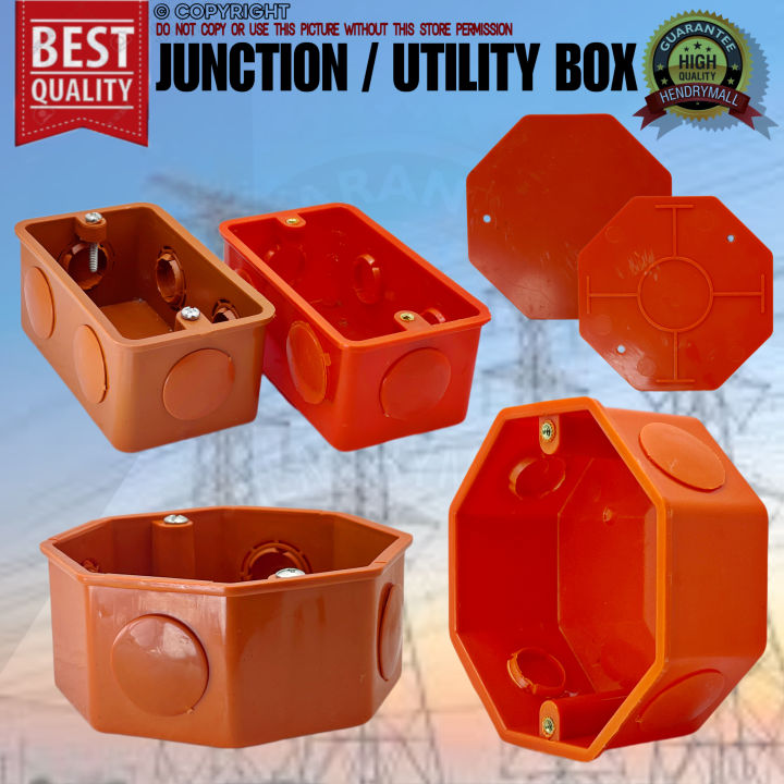 PVC Orange Junction Box / Utility Box / Junction Box Cover for ...