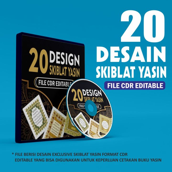 DESIGN SKIBLAT YASIN - FILE CDR EDITABLE - EXCLUSIVE DESIGN | Lazada ...