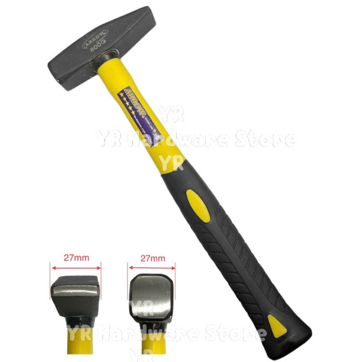Machinist Hammer 500gm WITH FIBRE HANDLE MENUKUL PAKU Tukul Paku Hammer ...