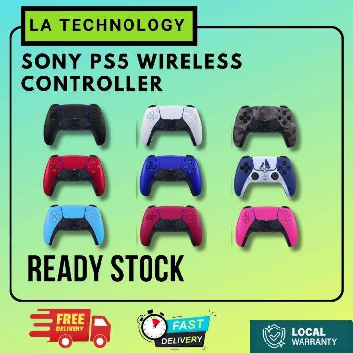 【Ready Stock】Original Sony PS5 Wireless Controller Gamepad DualSense ...