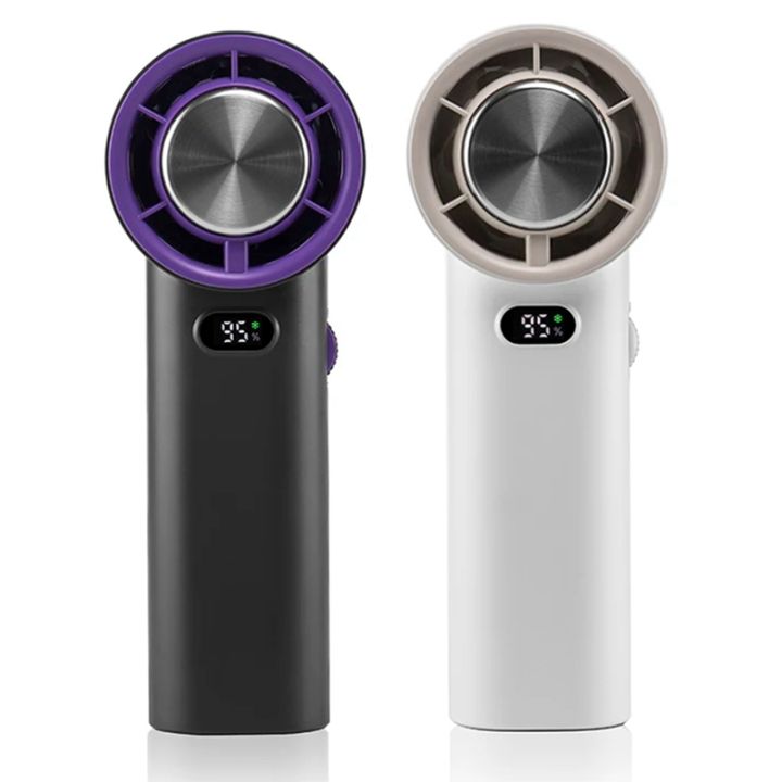 (JUYF) Mini Portable Cooling Fan, Handheld Jet Fan, Motor Wind High ...