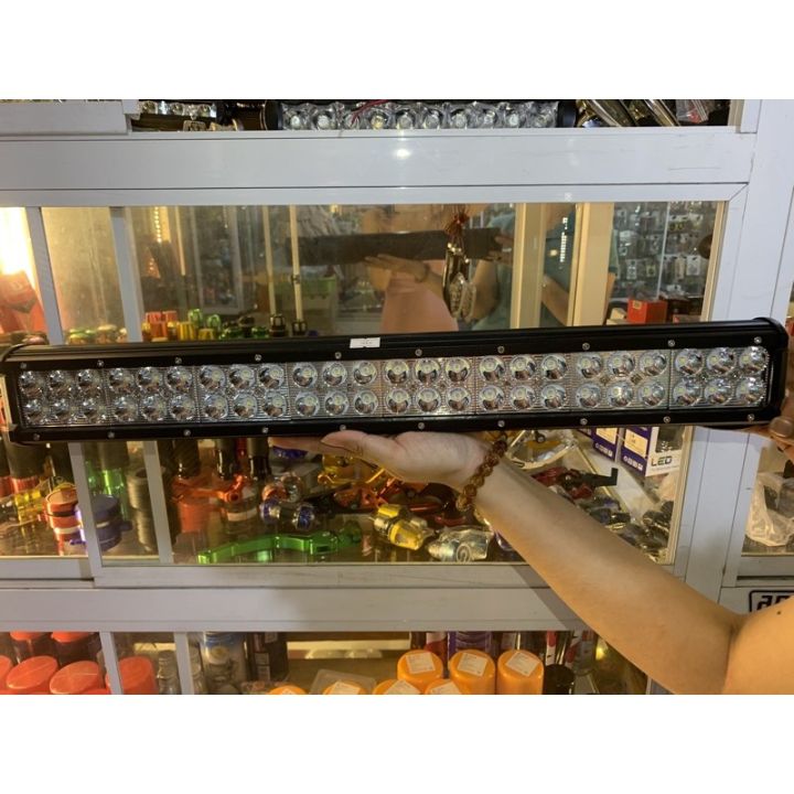 Đèn pha led bar ô tô 48 bóng 2 tầng | Lazada.vn