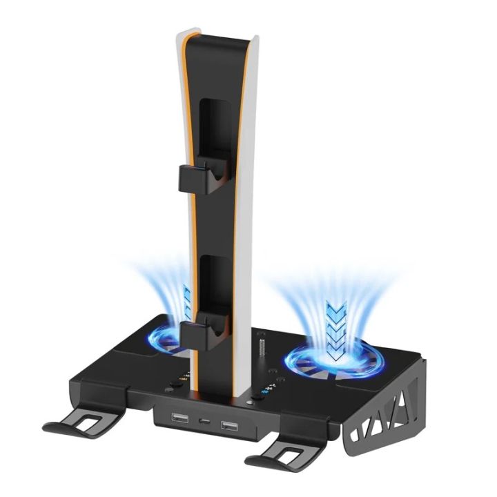 Charging Stand with Cooling Fan Charging Dock Station for Both PS5 and ...