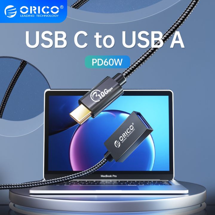 ORICO USB C to USB A OTG Adapter Type C Converters Male to Female Cable ...