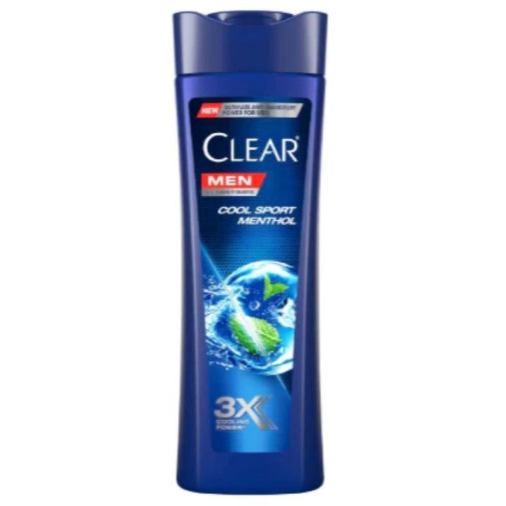 CLEAR MEN Shampoo 315ml - Cool Sport / Anti Hair Fall / Cooling Itchy ...