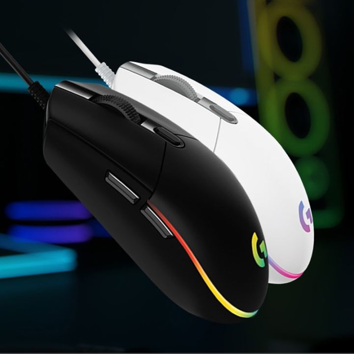 Logitech (G) G102 Gaming Mouse RGB Mouse Lightweight Design 200-8000DPI Second Generation ...