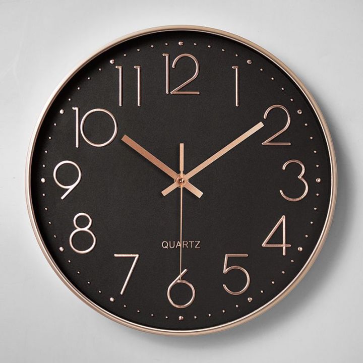 Entrance watch clock hanging wall living room modern style wall clock ...
