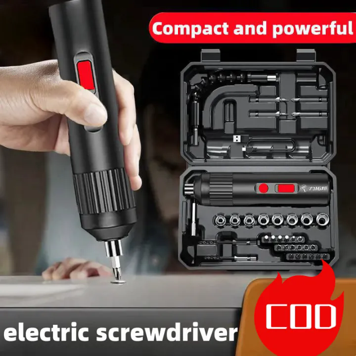 LANG Original 15PCS Foldable Electric Screwdriver Integrated Wireless ...