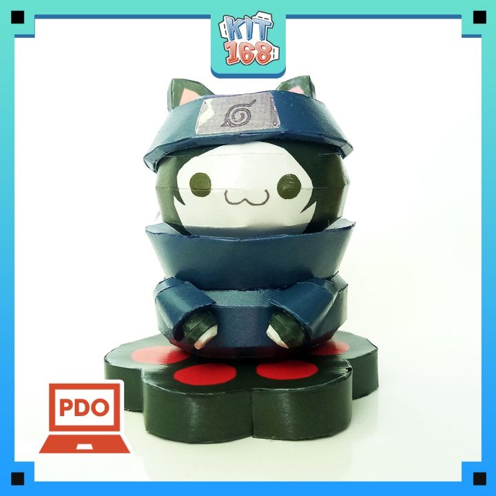 Mô hình giấy Anime Game Sasuke ver mèo - Naruto | Lazada.vn