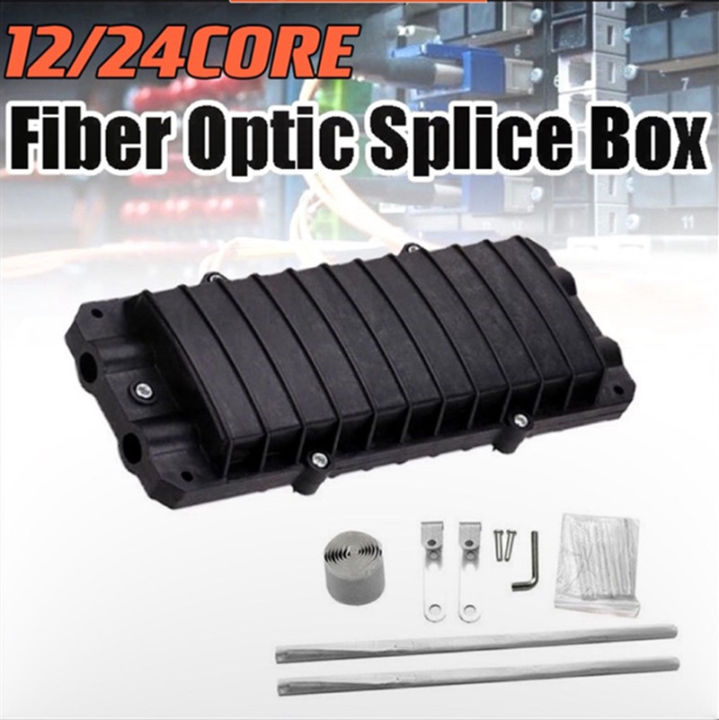 Waterproof Telecom FOSC 12/24 Ports Fiber Optic Joint Closure Cable ...