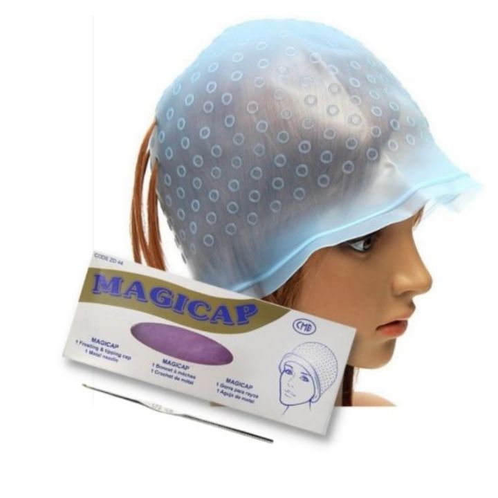 INGRID MAGICAP REUSABLE Bleaching Highlight Cap | Lazada