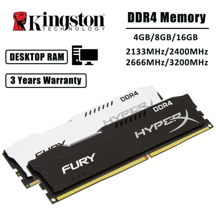 123 Kingston Fury DDR3 8GB 1600MHZ DDR4 8GB 16GB 3200MHZ RAM For PC ...