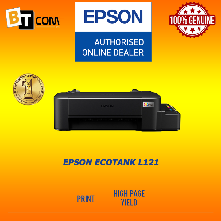 (PRE-ORDER 14DAYS) Epson EcoTank L121 Ink Tank Printer | Lazada