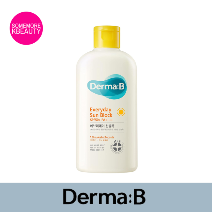 Derma-B Everyday Sun Block 200ml SPF50+ PA++++ | Lazada PH