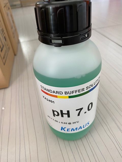 pH Buffer 7.00 ขนาด 500ML น้ำยาpH ยี่ห้อ KEMAUS ราคาต่อขวด | Lazada.co.th