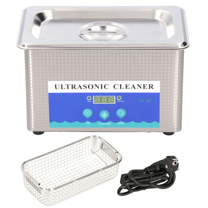 Ultrasonic Washing Machine Timed Cleaner for Jewelry Rings Cleaning DK‑009A 0.9L 35W | Lazada PH
