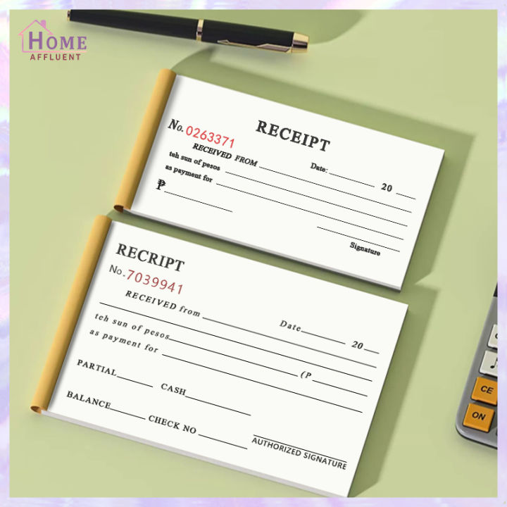 Big wholesale Receipt Order Slip 2ply/3ply Official Duplicate Resibo ...