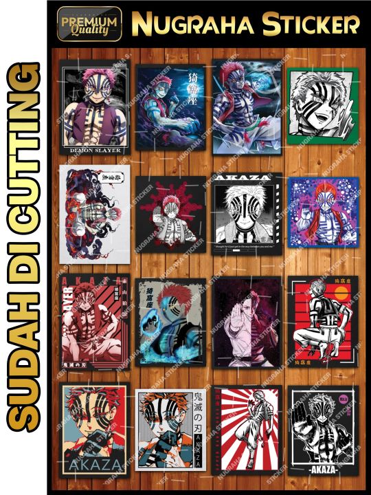 [MAKS] 100 Aesthetic Sticker Akaza (Demon Slayer) Keren | Lazada Indonesia