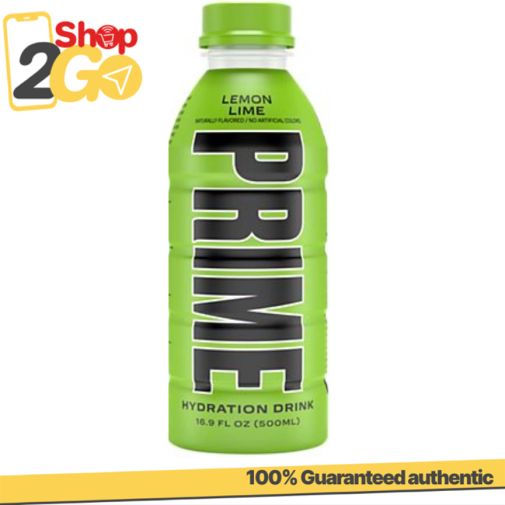 Prime Hydration Lemon Lime Sports Drink - 16.9oz | Lazada PH