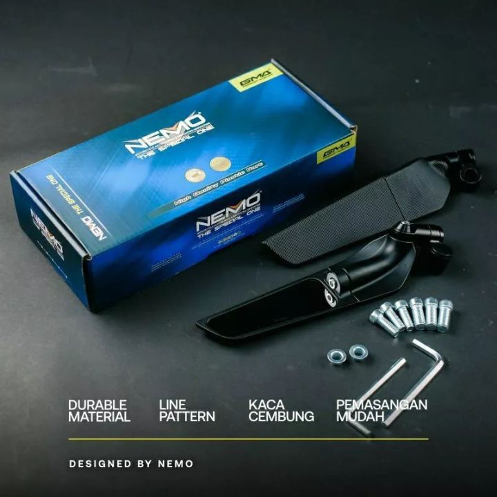 #CRC#TG SPION WINGLET NEMO MODEL RIZOMA ( 1367-6 ) KACA SPION CEMBUNG ...